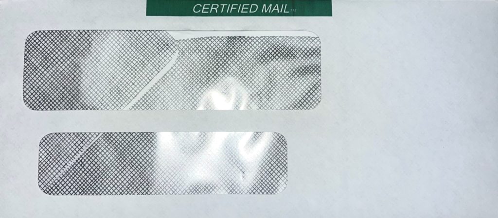 #10 Certified Mail Envelopes | Key Business Solutions